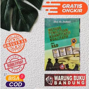 Jual NEW Buku Metode Penelitian Kuantitatif Kualitatif dan R&D MPKK ...