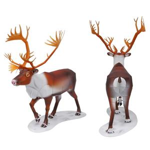 Jual Horned Reindeer Deer Origami Art Folding Mini Cute 3D Paper Model ...