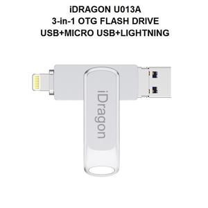 Jual iDRAGON U013A - 3-in-1 Mini USB OTG Flashdrive 64GB Capacity ...