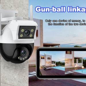 Jual Ip Camera Outdoor/Cctv Dua Camera/Ip Cam Dual Lensa Full Hd ...