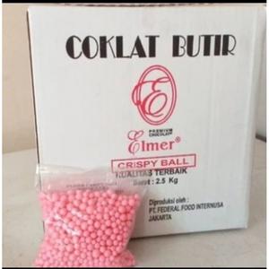 Jual ELMER Crispy Ball 2.5KG Choco Chips Warna Warni - Kota Surabaya ...