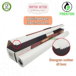 Jual PTR Muffin Better Baking Paper Kertas Parchment Box + Cutter 38 cm ...