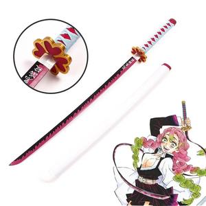 Jual Kanroji Mitsuri Sword 1:1 Cosplay Anime Kimetsu no Yaiba Sword ...