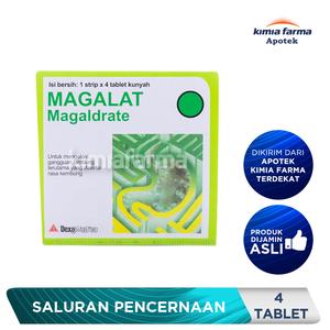 Jual MAGALAT STRIP 4 TABLET / OBAT MAAG / KIMIA FARMA - Jakarta Selatan ...