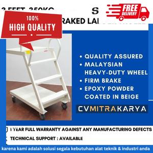 Jual Tangga Gudang Ladder Lader Rolling Ladders Dorong Trolley Troli ...