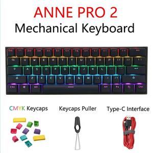 Jual Anne Pro2 60% Layout Bluetooth Mechanical Keyboard Hot-swappable RGB - Jakarta Barat ...