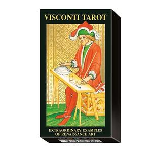 Jual Original Size New Tarot Visconti Tarot Card Tarot Deck Oracle wit ...