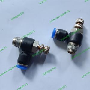 Jual Fitting Nepel angin pneumatic speedcontrol 4mm drat 1/8" (sc 4-01 ...