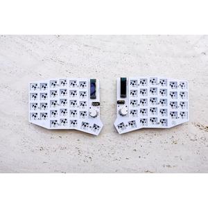 Jual VIAL Support Sofle Layout Split Keyboard Ergo RGB Wired Model ...
