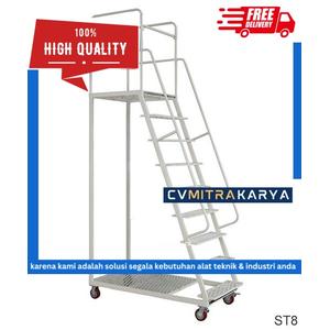 Jual Tangga Gudang Ladder Lader Roda Dorong Trolley Troli ST7 Superform ...