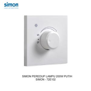 Jual SIMON E6 Saklar Dimmer Switch 200W Triac or 1-10V 72E102 or 72E104 ...