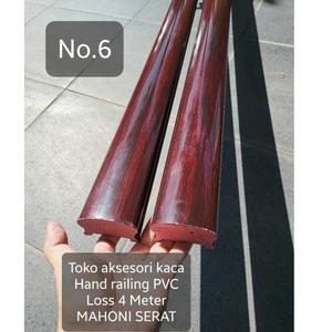 Jual HAND RAIL PVC NO.6 PEGANGGAN TIANG RAILING MAHONI SERAT KAYU Best ...