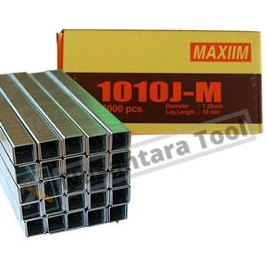 Jual MAXIIM Isi Mesin Staples Paku Tembak Mata Nailer Gun 1010 J ...
