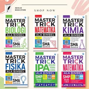 Jual Buku Master Trick Ala Bimbel Matematika, Ipa, Kimia, Fisika ...
