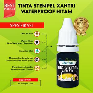 Jual Stamp Ink Xantri Tinta Refill Stempel 10ml Biru Hitam Merah Muda ...