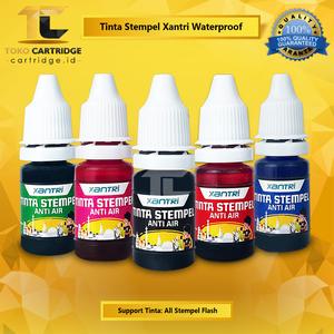 Jual Ink Stamp Xantri Flash Permanen Waterproof Tinta Refill Stempel ...