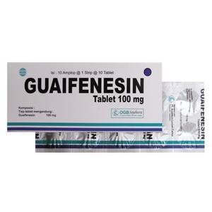 Jual Guaifenesin (GG) 100mg STRIP Isi 10 Tablet - Kota Medan - Apotek ...