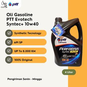 Jual paket oli innova bensin ptt 10w40 api sp 6l + filter oli 0003 ...