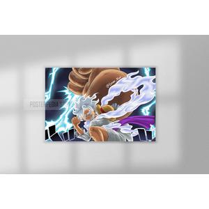 Jual Poster Bingkai Gear 5 | Luffy | One Piece 21 - Kab. Banyumas ...