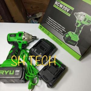 Jual RYU RCW20V RCW 20 V CORDLESS IMPACT WRENCH MESIN PEMBUKA BAUT ...