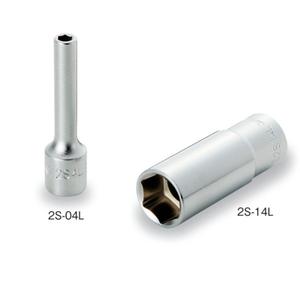 Jual TONE Deep Socket Type 2S-04L ; ¼inch 4mm Produk Jepang (Kunci ...