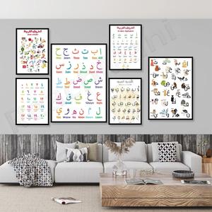 Jual Arabic Alphabet Posters • Animal Alphabets • Children’s Room ...