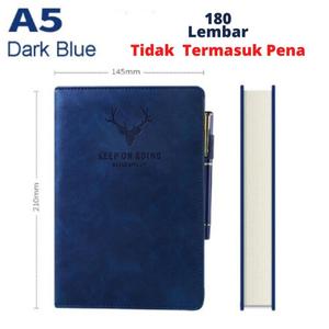 Jual Buku Diary Aesthetic Notebook A5 180 Lembar Tebal Agenda Catatan ...