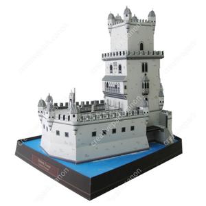 Jual Menara Belem Portugal papercraft miniatur sejarah warisan dunia ...