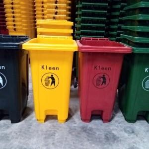 Jual Tempat Sampah Kleen Dengan Pedal 100/120/240 Liter Tbk - Biru, 240 Liter - Kab. Cianjur ...