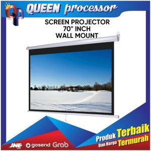 Jual KTM SCREEN PROJECTOR 70" INCH WALL MOUNT - PROYEKTOR LAYAR 70 INCH ...