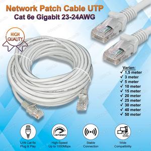 Jual Kabel LAN Cat 6 Cat6 Cat6e 1.5m, 3m, 5m, 10m, 15m, 20m, 25m, 30m ...