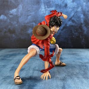 Jual Figure One Piece Luffy Battle Style Red Clothes Smashing the ...