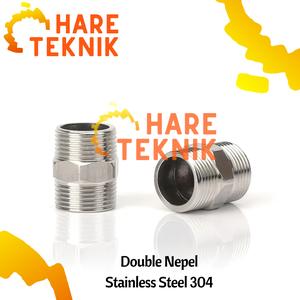 Jual Double nepel stainless steel 304 2" (inch) - Jakarta Barat - Hare ...