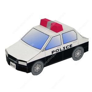 Jual MOBIL POLISI MUDAH papercraft miniatur kerajinan kertas - Jakarta ...