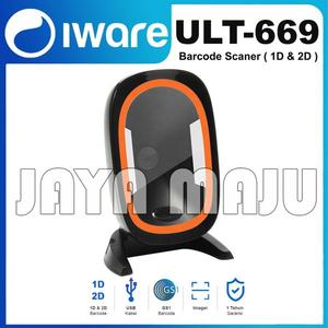 Jual BARCODE SCANNER OMNI DIRECTIONAL 2D IWARE ULT-669 - QR CODE - PDF ...