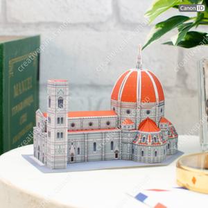 Jual Katedral Florence Italia (VERSI MINI) Baru papercraft miniatur ...