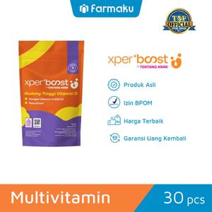 Promo Xpert Boost Gummy Vitamin D 600 IU Isi 30 Gummies - Suplemen Vitamin D - Jakarta Barat ...
