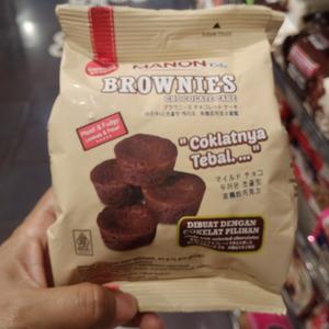 Jual Manon Brownies Chocolate Ori 60gr - Camilan Instant - Jakarta ...