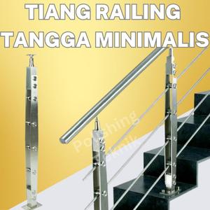 Jual Tiang Railing Tangga Minimalis Stainless - Kota Tangerang - RUMAH ...