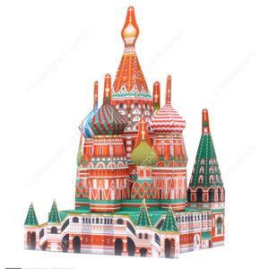 Jual Katedral Santo Basil Rusia (VERSI MINI) papercraft miniatur ...