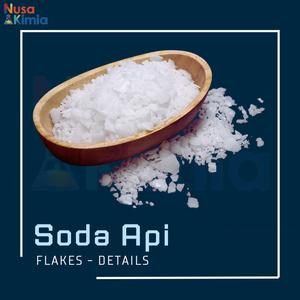 Jual ( Only) Soda Api / Caustic Soda / Naoh Flakes 25 Kg - Kota ...