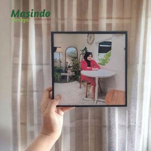 Jual [Paket 4 Foto] Cetak Foto + Bingkai Fiber Block Tebal 8r 20x20cm ...