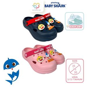 Promo Balmoral Kids Easy Dry Clogs Anak Pinkfong Baby Shark PF-AKT08 ...