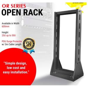 Jual OR25 - 25U Open Rack 19" - INDORACK - Kota Surabaya - Super ...