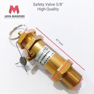 Jual Safety valve 3/8" High Kwalitas kompresor angin - Kab. Tangerang ...