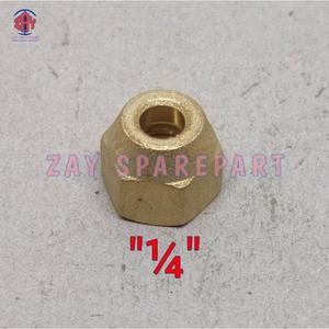 Jual Nut Nepel Pipa AC Ukuran 1/4 / Nut Nepel 1/4 - Kota Surabaya - Zay Spareparts | Tokopedia