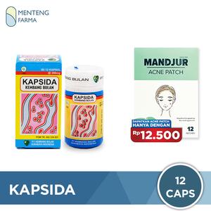 Jual Kapsida Kembang Bulan 12 Kapsul - Obat Gatal, Bisul, dan Jerawat ...
