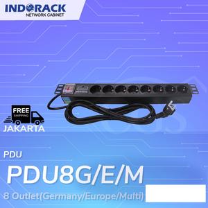 Jual PDU 8 OUTLET PDU8G - POWER DISTRIBUTION UNIT RACK SERVER INDORACK ...