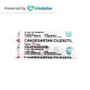 Jual CANDESARTAN 16 MG 10 TABLET - Obat Hipertensi - Kota Depok ...
