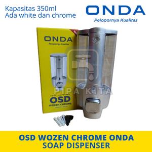 Jual Soap Dispenser OSD Wozen Chrome 350ml ONDA Tempat Sabun Hand ...